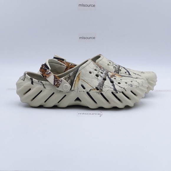 CROCS | Shoes | New Crocs X Realtree Edge Echo Clogs 282322y2 Bonecamo ...
